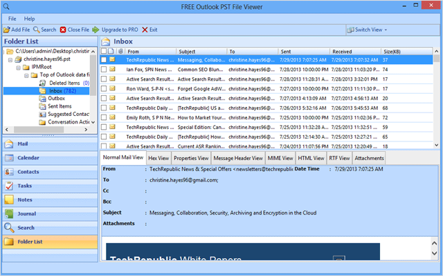 Recover Deleted Data From PST File – Procedure Explained Recover Deleted Data From PST File – Procedure Explained